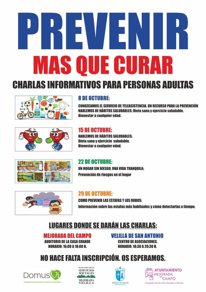 Charla "Cómo prevenir las estafas y los robos" - Ayuntamiento de ...